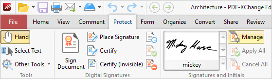 how to import digital signature in pdf